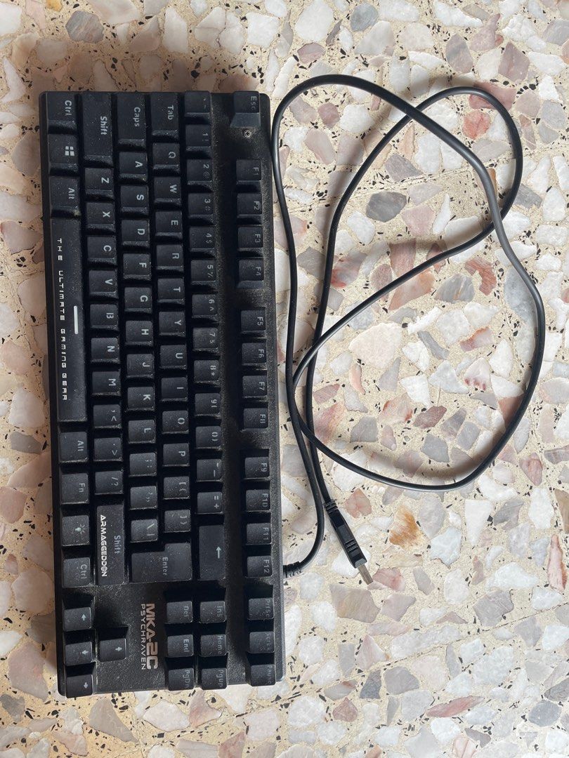 Armaggeddon MKA-2C Mechanical Gaming Keyboard, Computers & Tech, Parts ...