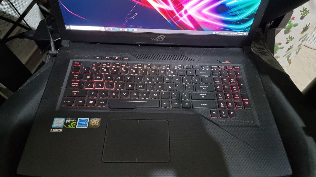 Asus ROG Strix GL703VM Scar Edition (Used), Computers & Tech, Laptops ...