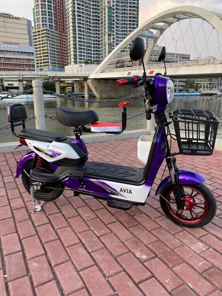 Avia Tri color Two- wheels E-bike, Sports Equipment, Bicycles & Parts ...