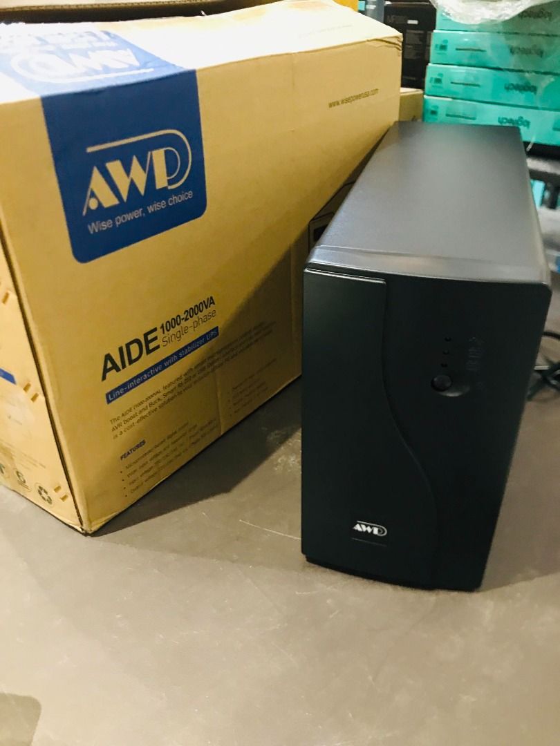 AWP AID2000 2kVA UPS 2000VA1200W Computer Server Stand-alone UPS ...
