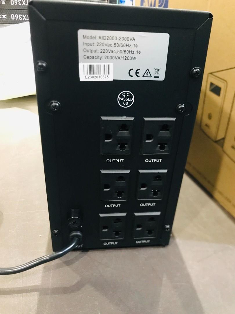 AWP AID2000 2kVA UPS 2000VA1200W Computer Server Stand-alone UPS ...