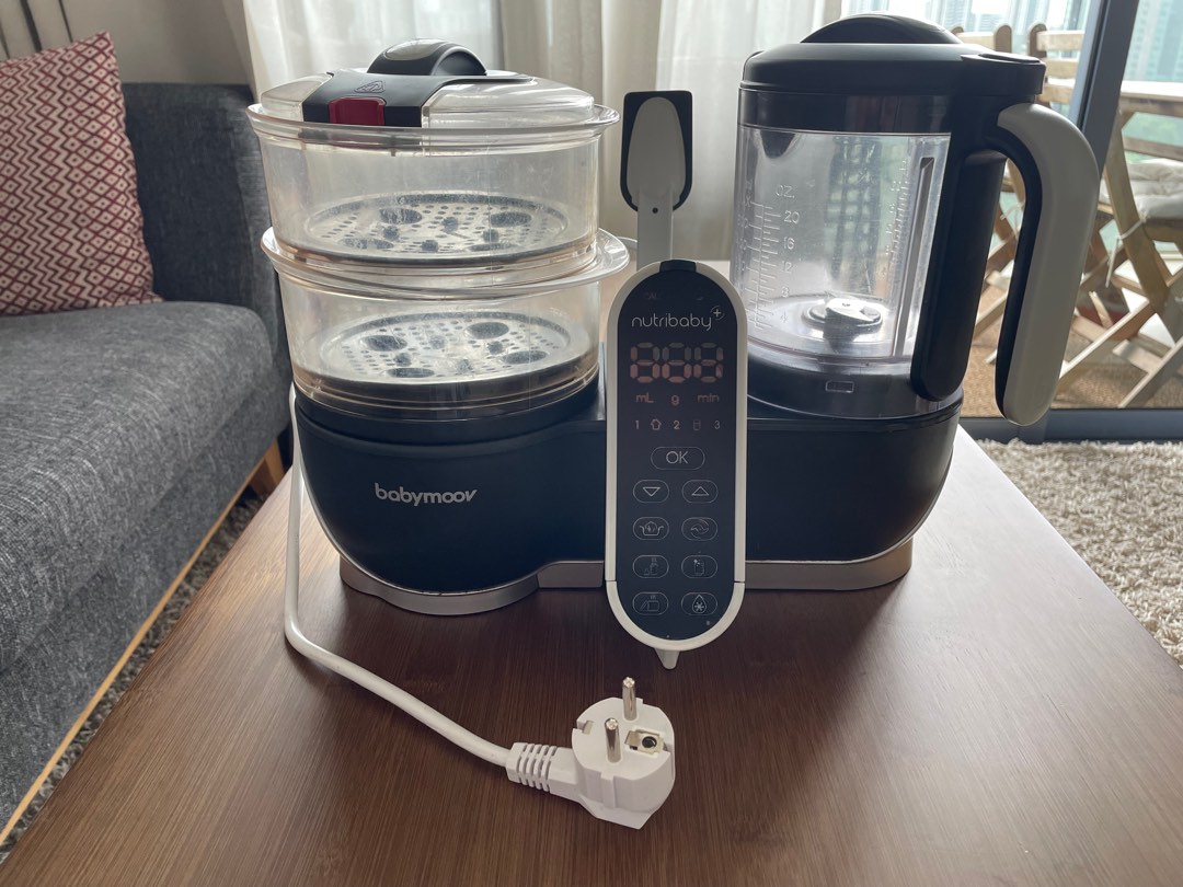 Babymoov Nutribaby+ 5-in-1 Food Preparation Machine, Babies & Kids ...