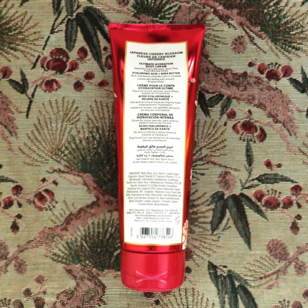 Bath & Body Works Japanese Cherry Blossom Body Cream, Beauty & Personal Care, Bath & Body, Body ...