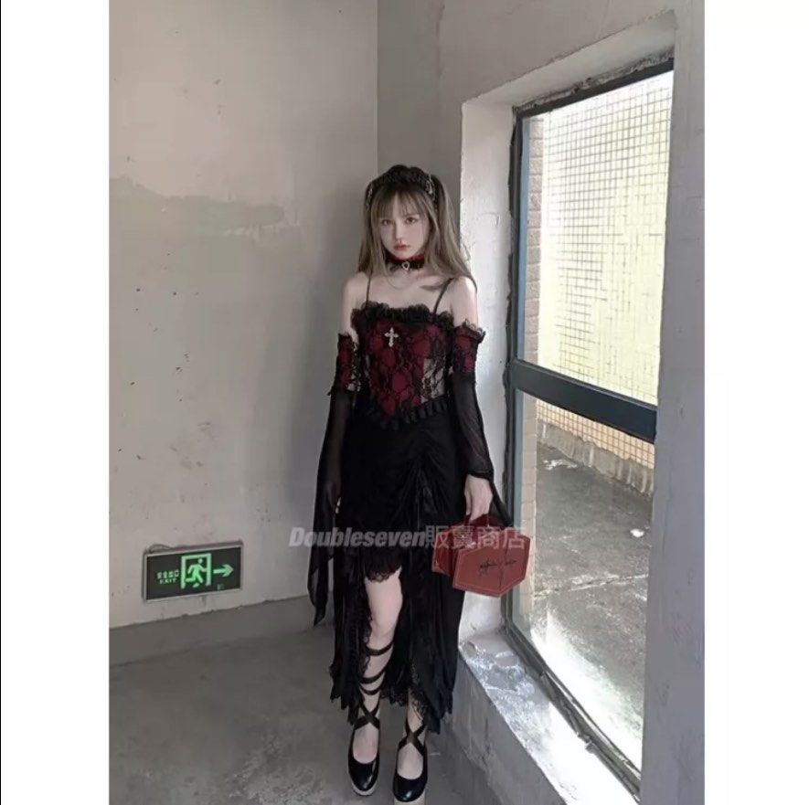 Blood supply inspired vampire visual kei gothic goth lolita punk grunge ...