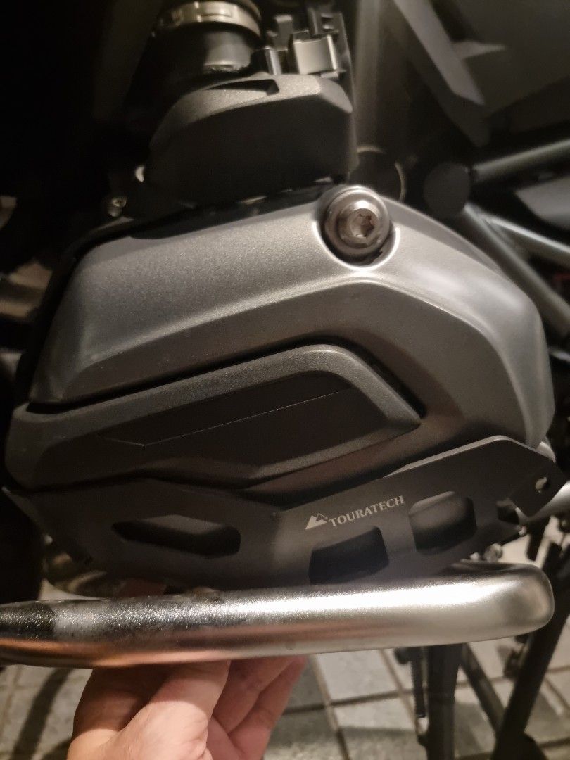 BMW R1200GS Touratech engine guard, Motorcycles, Motorcycle Accessories ...