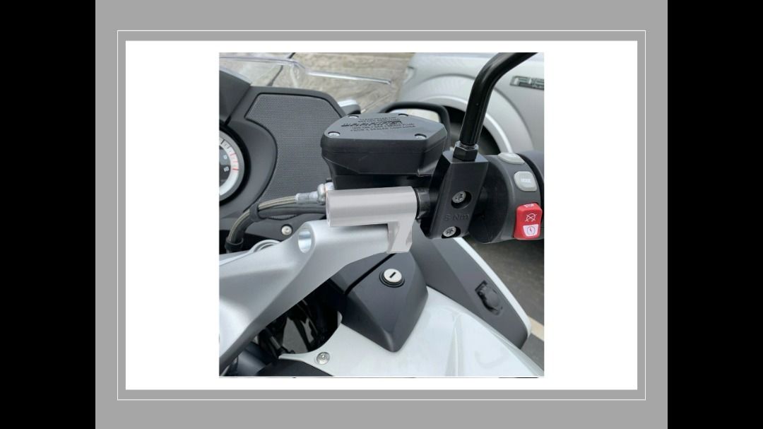 BMW R1200RT R1250RT CNC Aluminium Handlebar Riser 42mm, Motorcycles ...