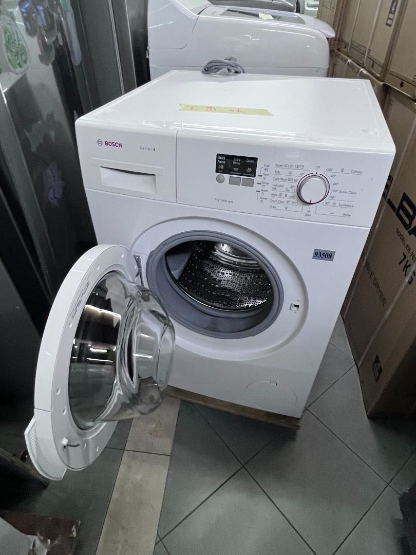 BOSCH 7KG Front-Load Washing Machine WAK20060SG (93508), Furniture ...