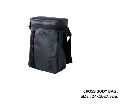 |BRAND NEW| CROSS BODY BAG BRAND ROLLICA BLACK, Men's Fashion, Bags ...