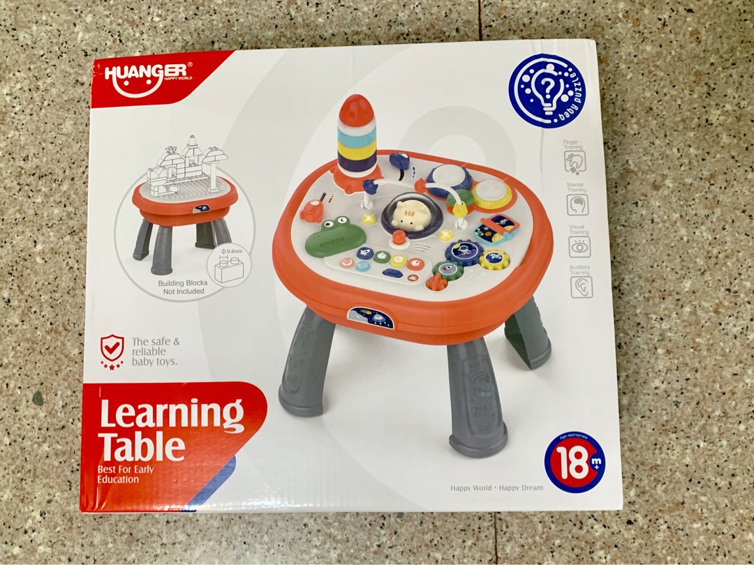Brand New Learning table/ Activity Table / Musical Table Huanger Brand ...