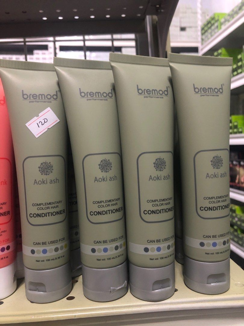 Bremod Conditioner Purple Shampoo, Gray, Cherry Pink, Aoki ash ...