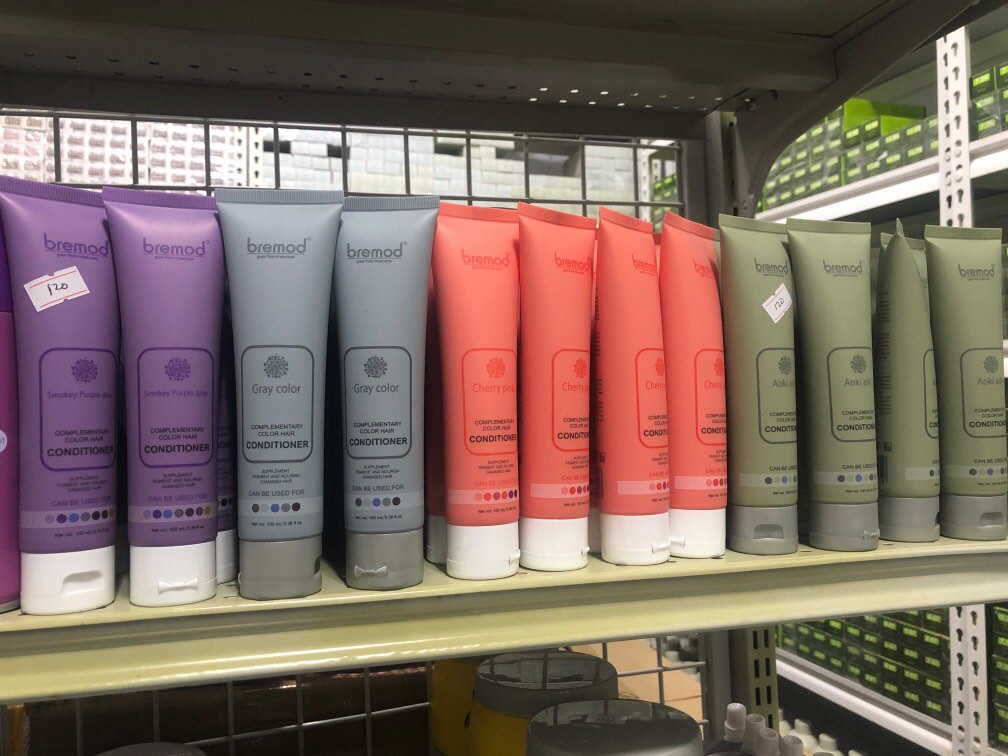 Bremod Conditioner Purple Shampoo, Gray, Cherry Pink, Aoki ash ...