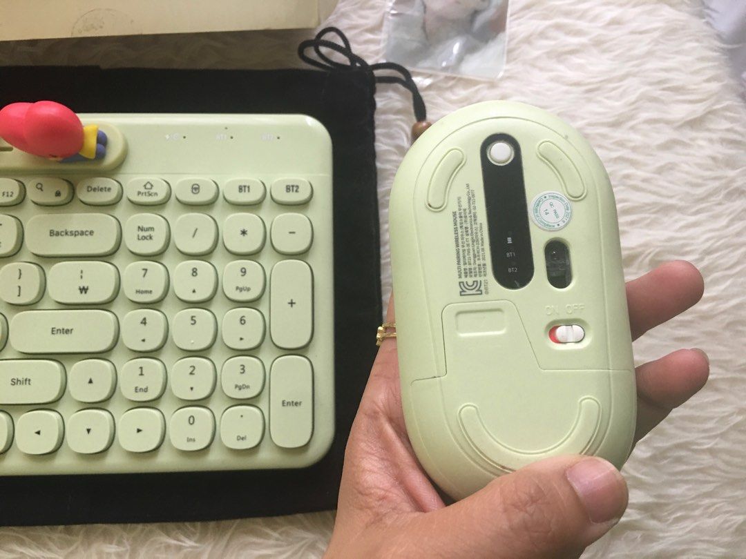 BT21 Keyboard and Mouse TATA BTS, Computers & Tech, Parts & Accessories ...