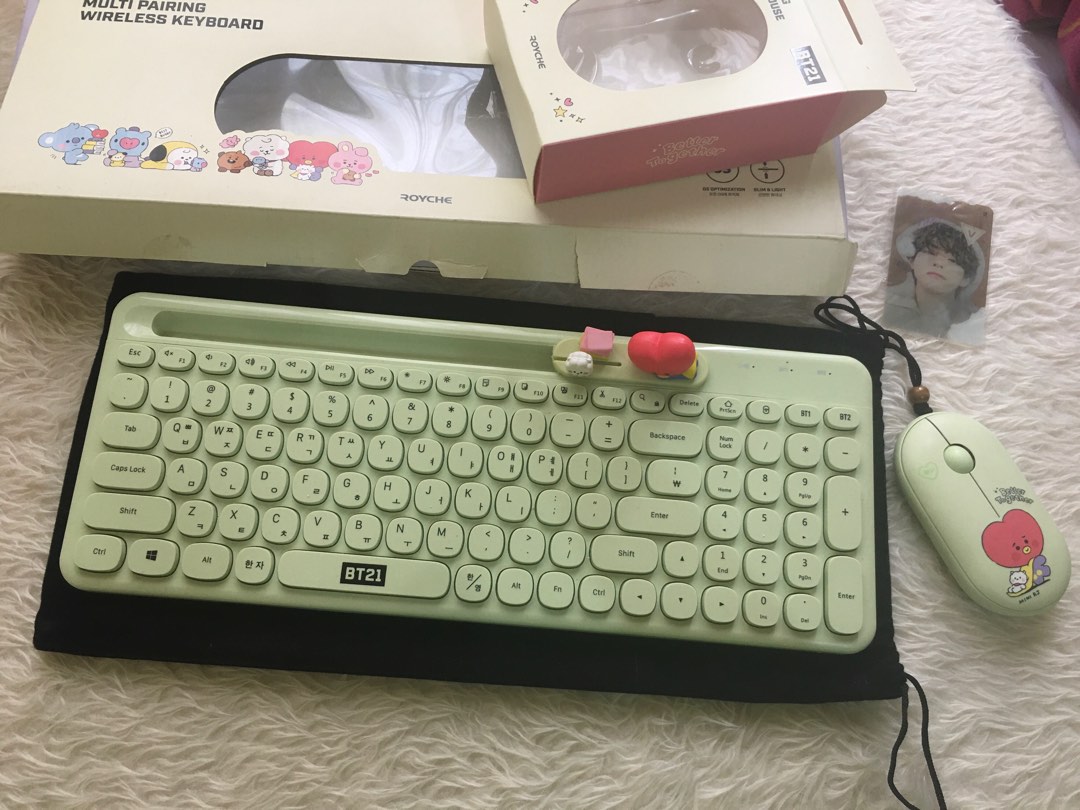 BT21 Keyboard and Mouse TATA on Carousell