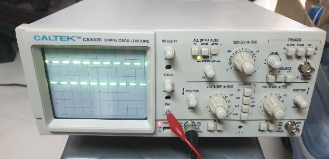 CALTEK Oscilloscope, Computers & Tech, Office & Business Technology on ...