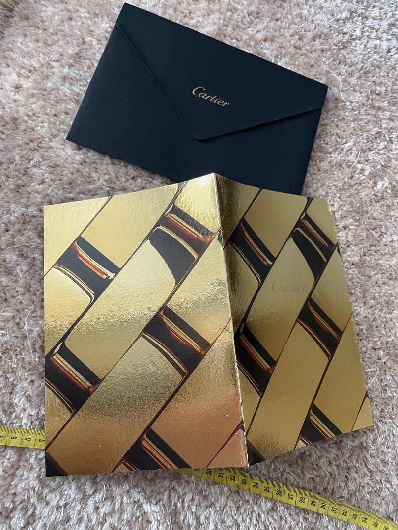 CARTIER amplop envelope buat bon card receipt undangan wedding contoh ...