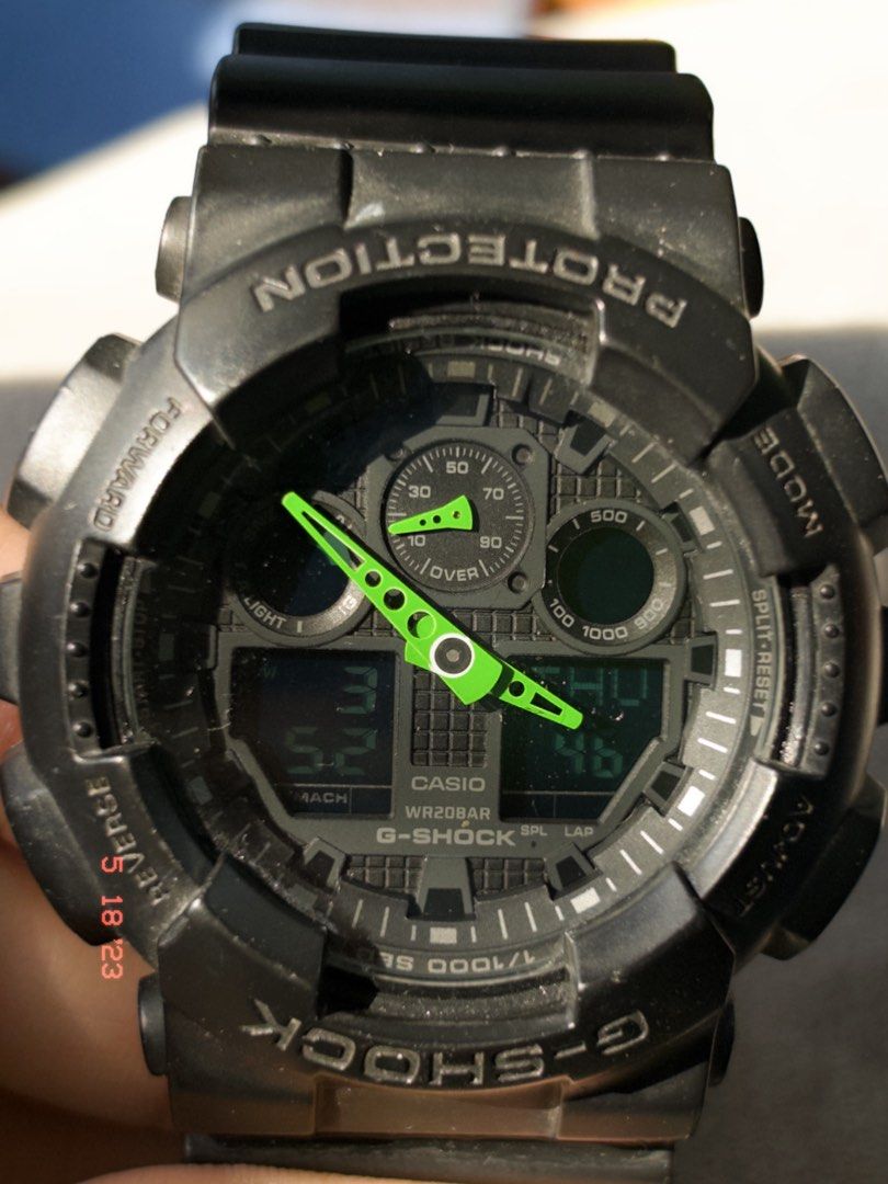 Casio G-shock GA-100C-1A3CR, Men's Fashion, Watches & Accessories ...