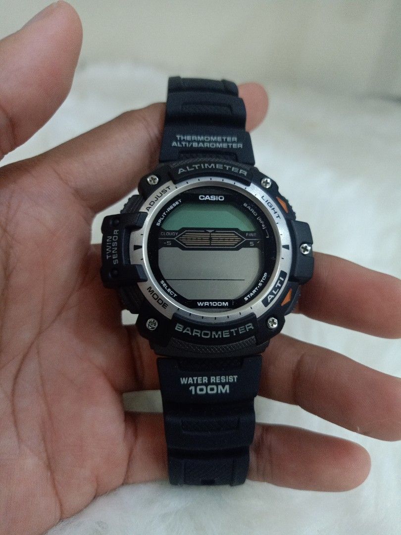 Casio Twin Sensor, Men's Fashion, Watches & Accessories, Watches on ...