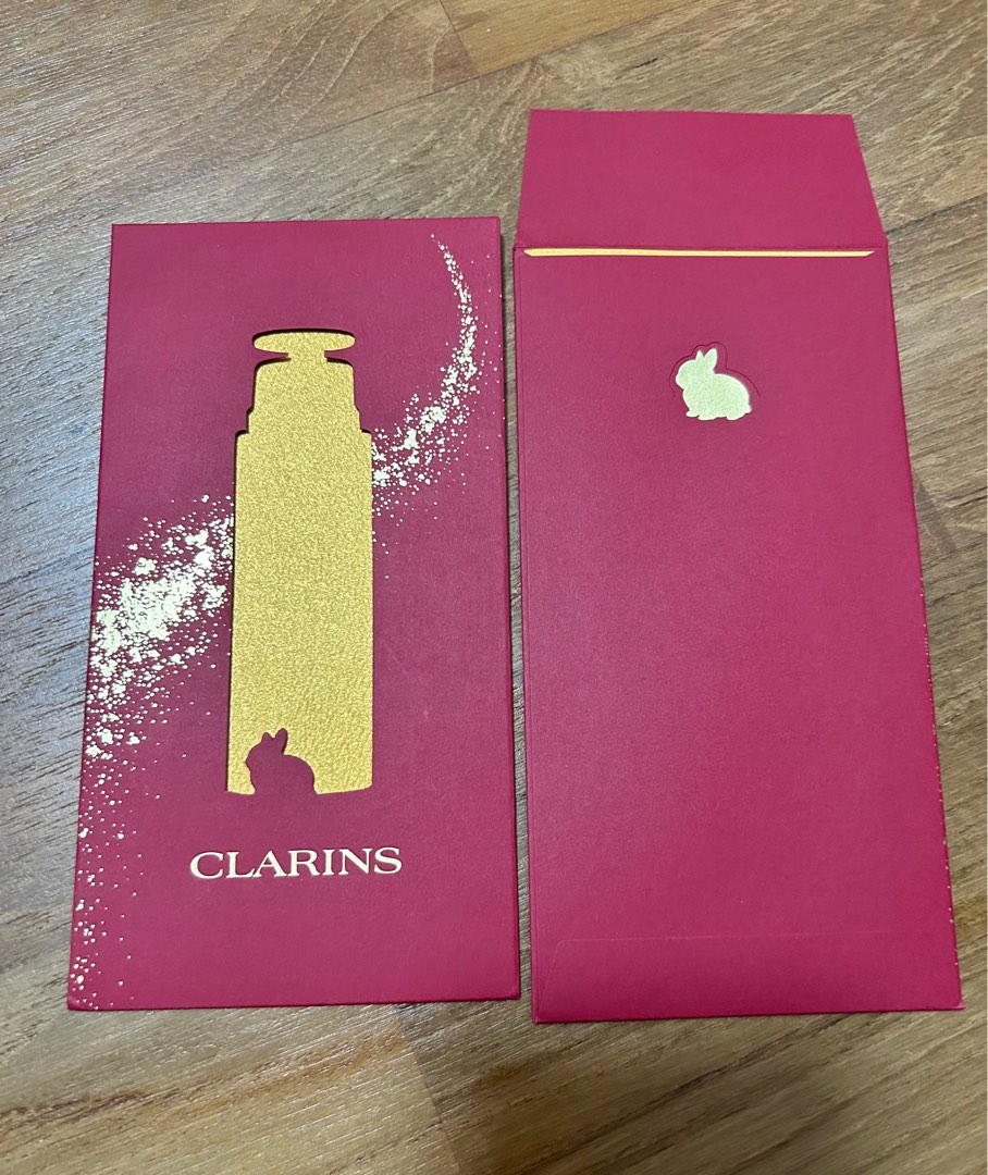 Clarins (HK) red packet 2023, Hobbies & Toys, Stationery & Craft, Art ...