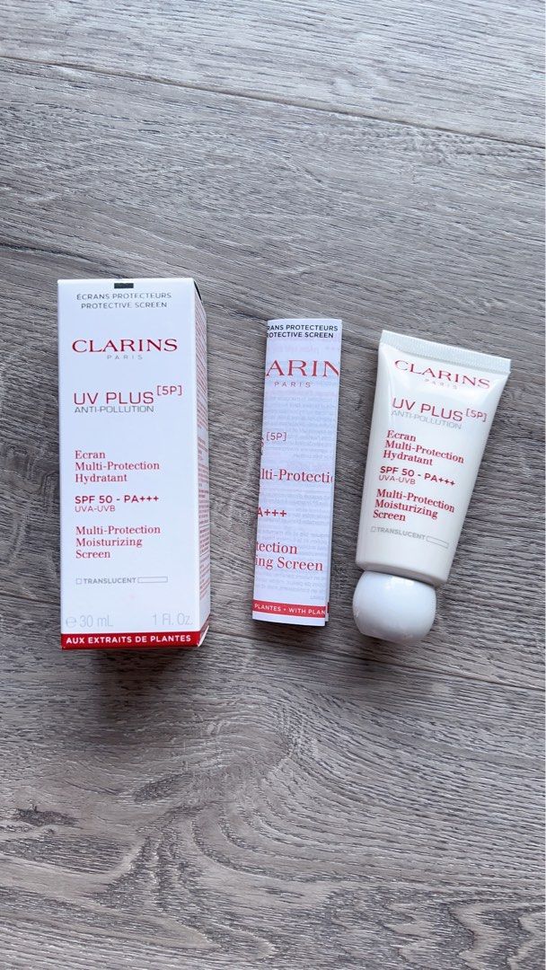 Clarins UV Plus - Translucent (30ml), Beauty & Personal Care, Face ...