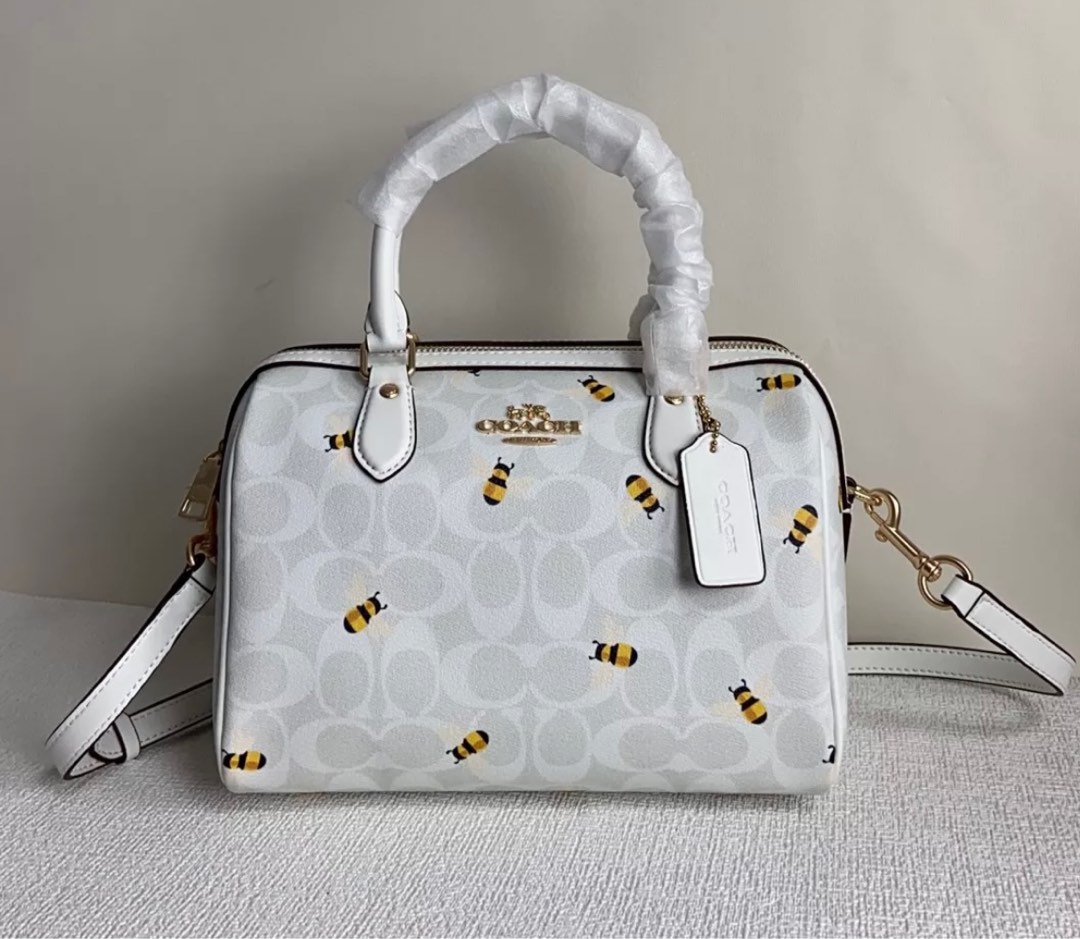 Coach Rowan Sling Bag With Bee Print, Women's Fashion, Bags & Wallets ...