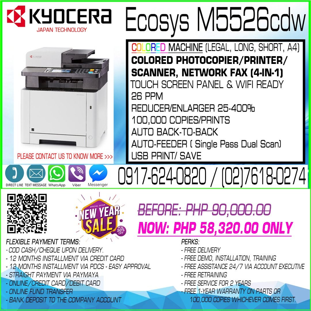 Colored Laser Printer, Copier, Scanner, Xerox Machine, Computers & Tech ...
