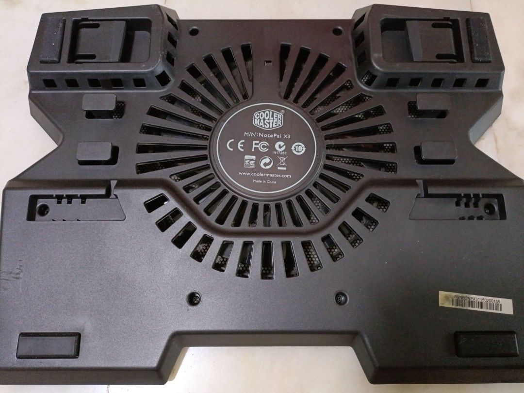 Cooler Master Cooling Fan NotePal X3, Computers & Tech, Parts ...