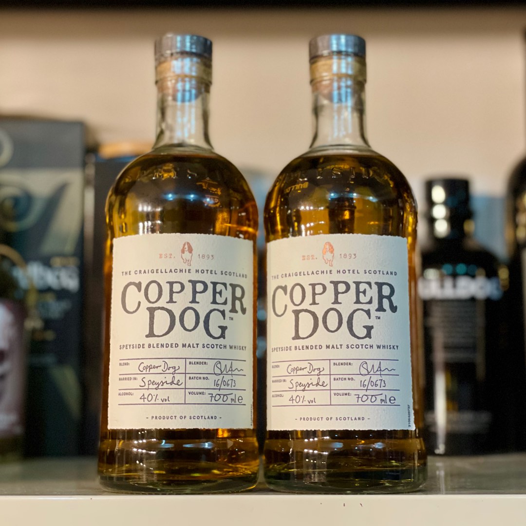 Copper Dog Whisky Scotch 700ml, Food & Drinks, Beverages on Carousell