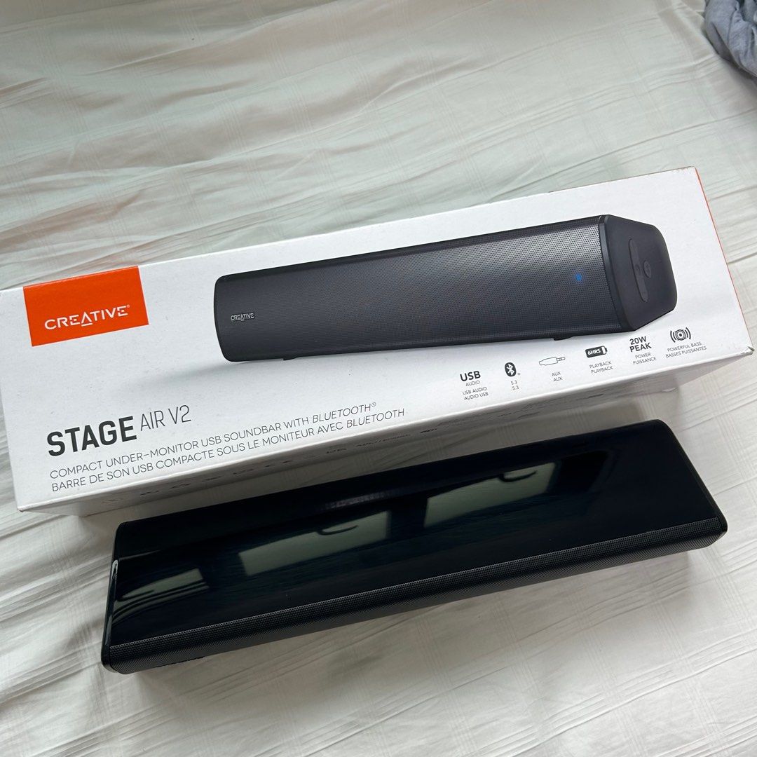 CREATIVE Stage Air V2, Audio, Soundbars, Speakers & Amplifiers on Carousell