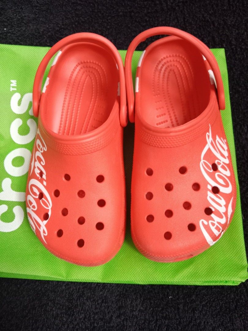 Crocs Coca-cola, Babies & Kids, Babies & Kids Fashion on Carousell