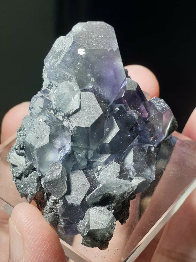 Cubo Octahedral Fluorite with Quartz, Women's Fashion, Jewelry ...