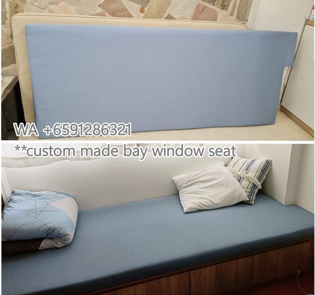Customize Bay Window Seat / Sofa Foam / Cushion / Cushion Covers ...