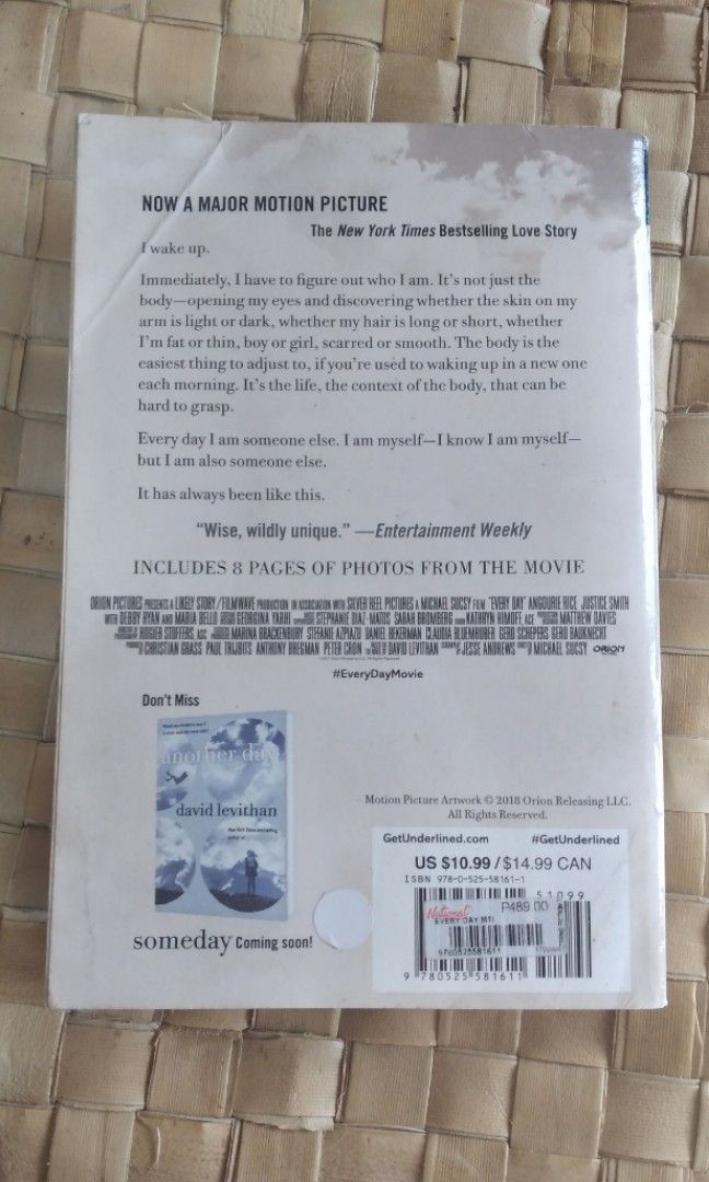 David Levithan - Everyday, Hobbies & Toys, Books & Magazines, Fiction ...