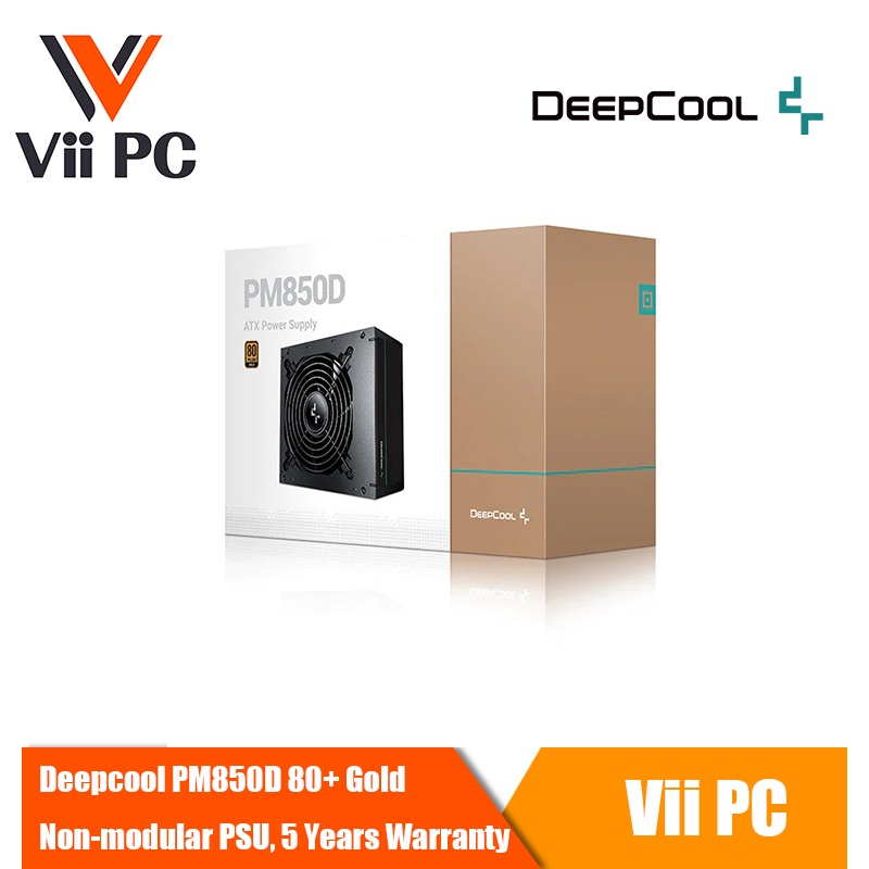 Deepcool PM850D 80+ Gold, Non-modular PSU, 5 Years Warranty, Computers ...