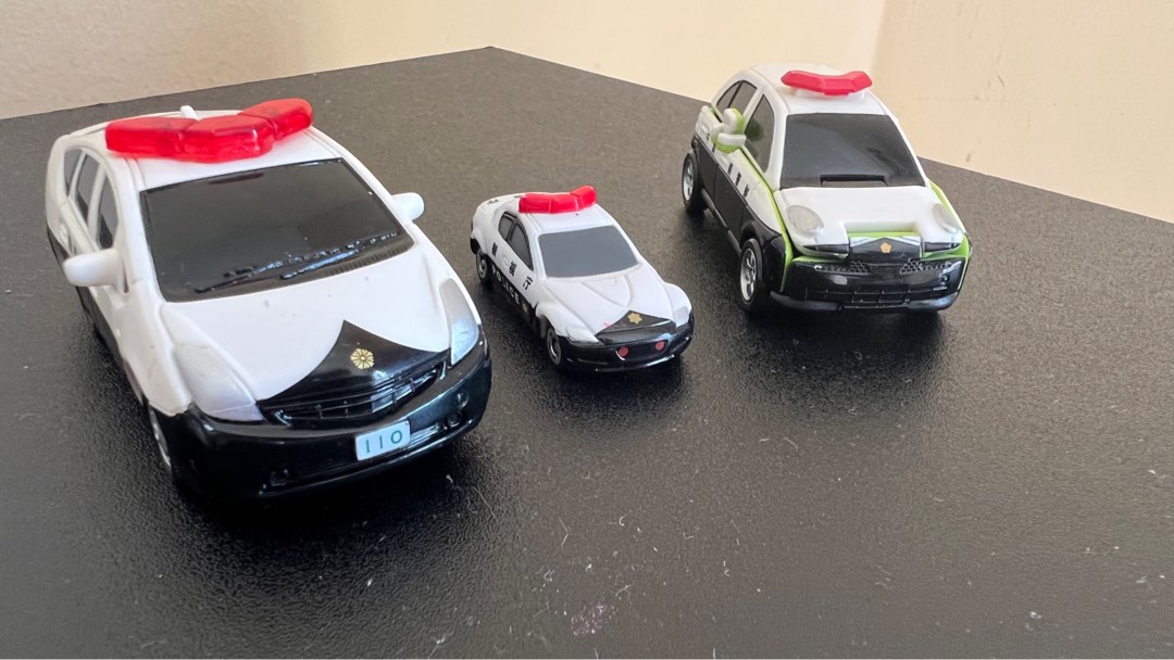 Diecast Japan 🇯🇵 Polis car Toyota Prius Mazda RX-8 Nissan March Toys ...