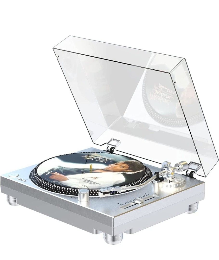 DIGITNOW High Fidelity Belt Drive Turntable, Vinyl Record Player with ...