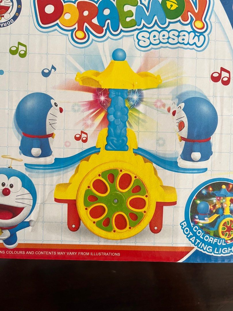Doraemon Music Movement Lights See Saw, Hobbies & Toys, Toys & Games on ...