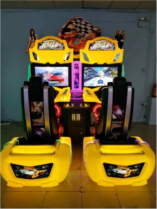Double Car Racing Arcade Machine, Hobbies & Toys, Toys & Games on Carousell