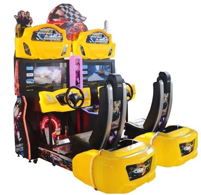 Double Car Racing Arcade Machine, Hobbies & Toys, Toys & Games on Carousell