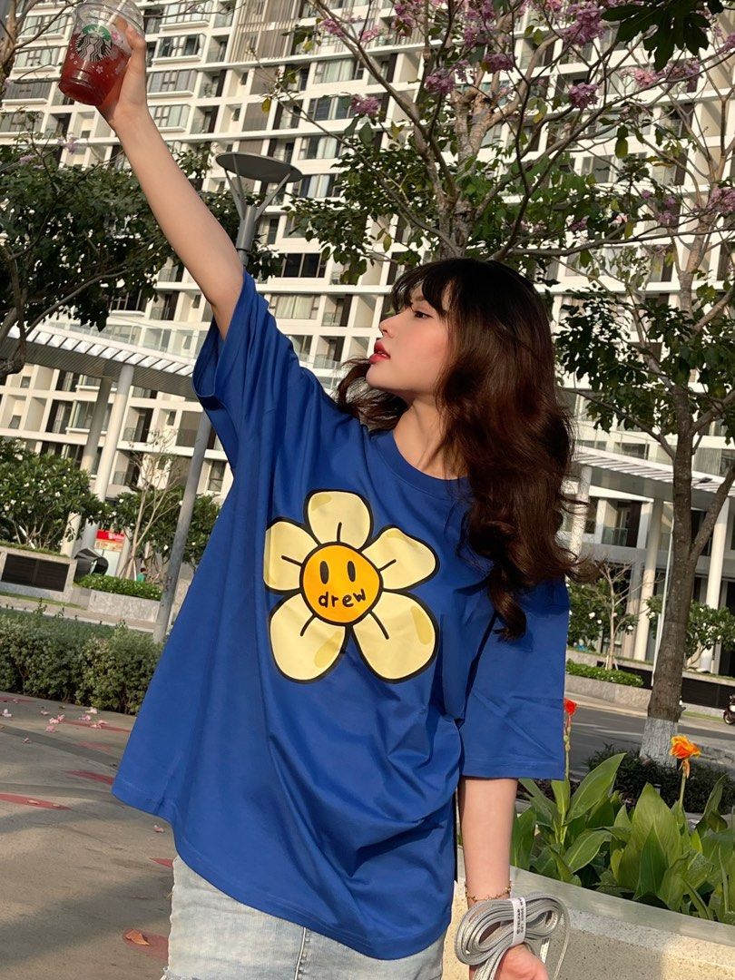 Drew House Daisy Tee, Men's Fashion, Tops & Sets, Tshirts & Polo Shirts ...