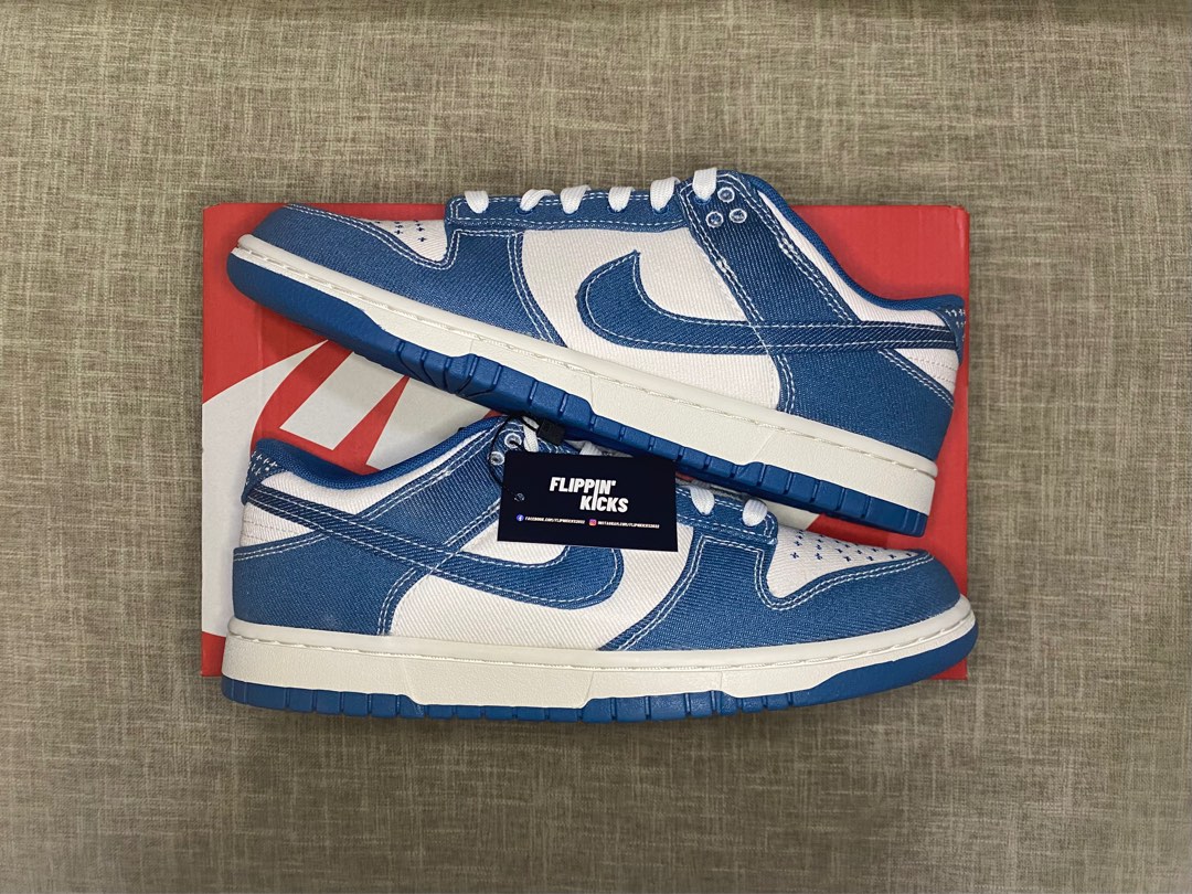 Dunk Low Industrial Blue, Men's Fashion, Footwear, Sneakers on Carousell