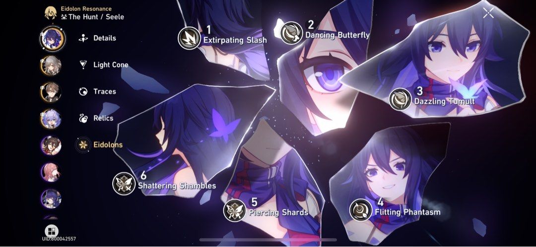 Honkai Star Rail | E6 Seele + Light Cone, Bailu + Light Cone, Welt ...