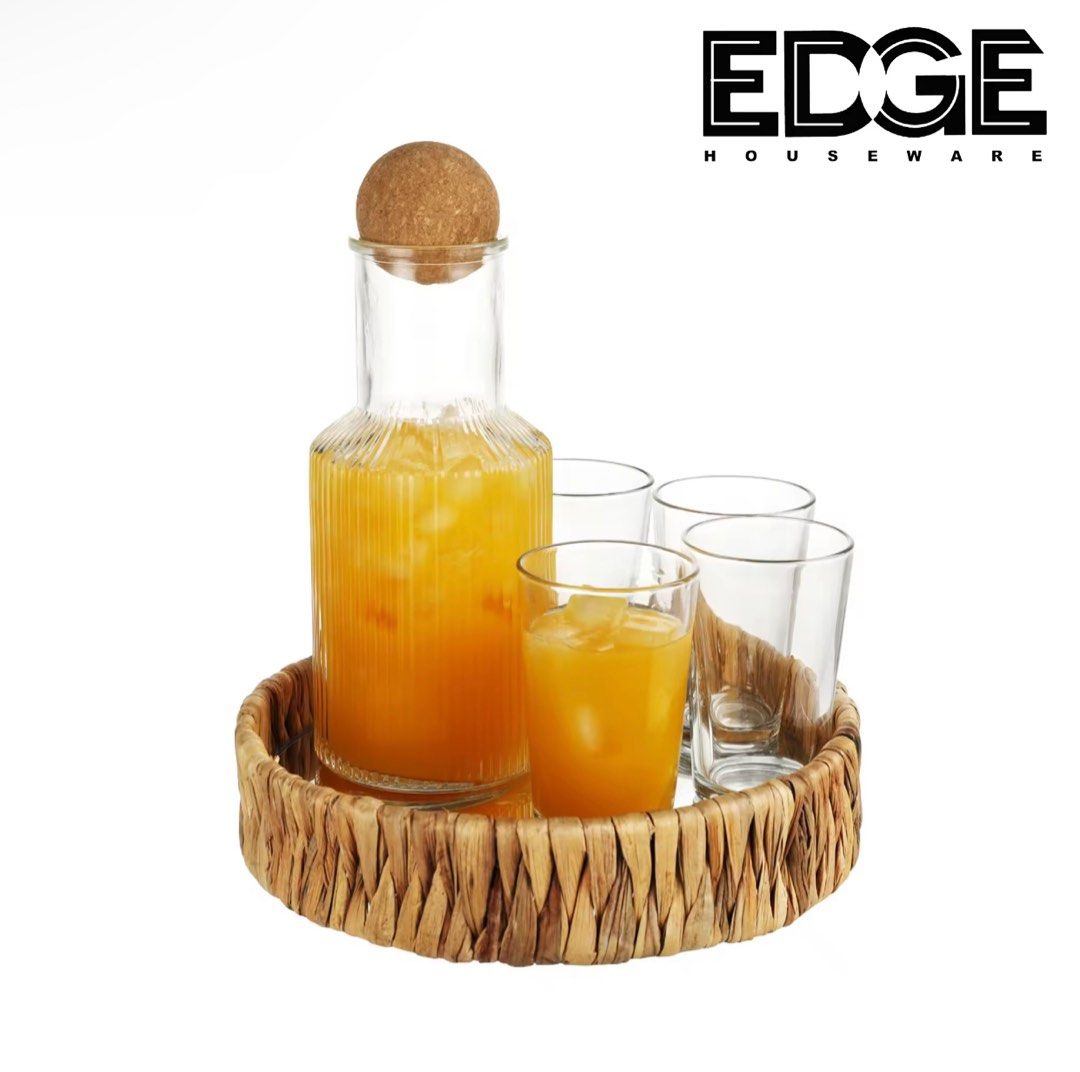 EDGE Glass Juice Jar Set on Carousell