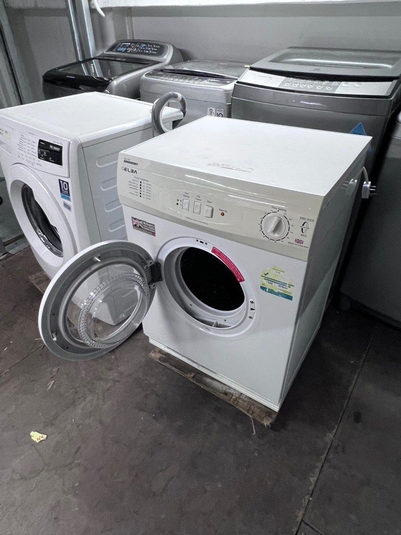 ELBA 6KG Air-Vented Clothes Dryer EBD602S, Furniture & Home Living ...