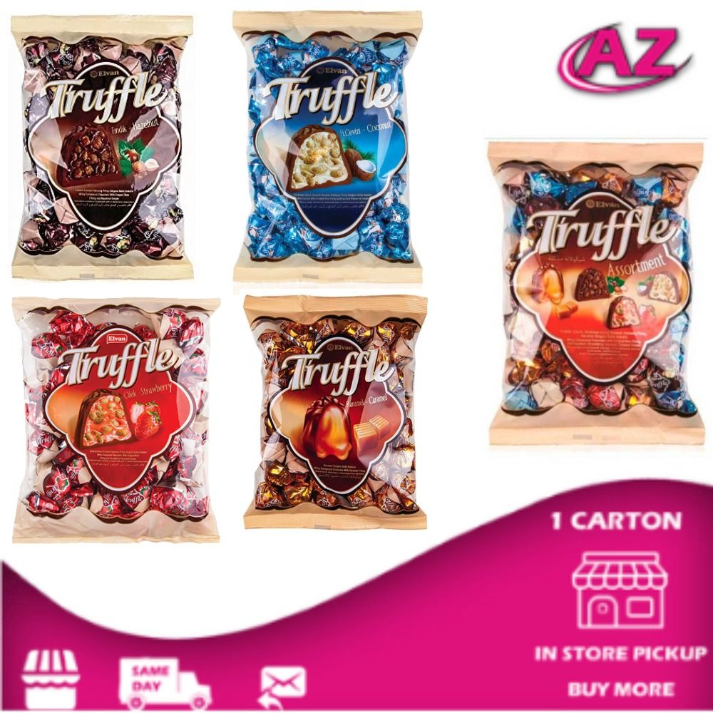 Elvan Truffle Chocolate Hazelnut | Coconut | Assortment | Strawberry ...
