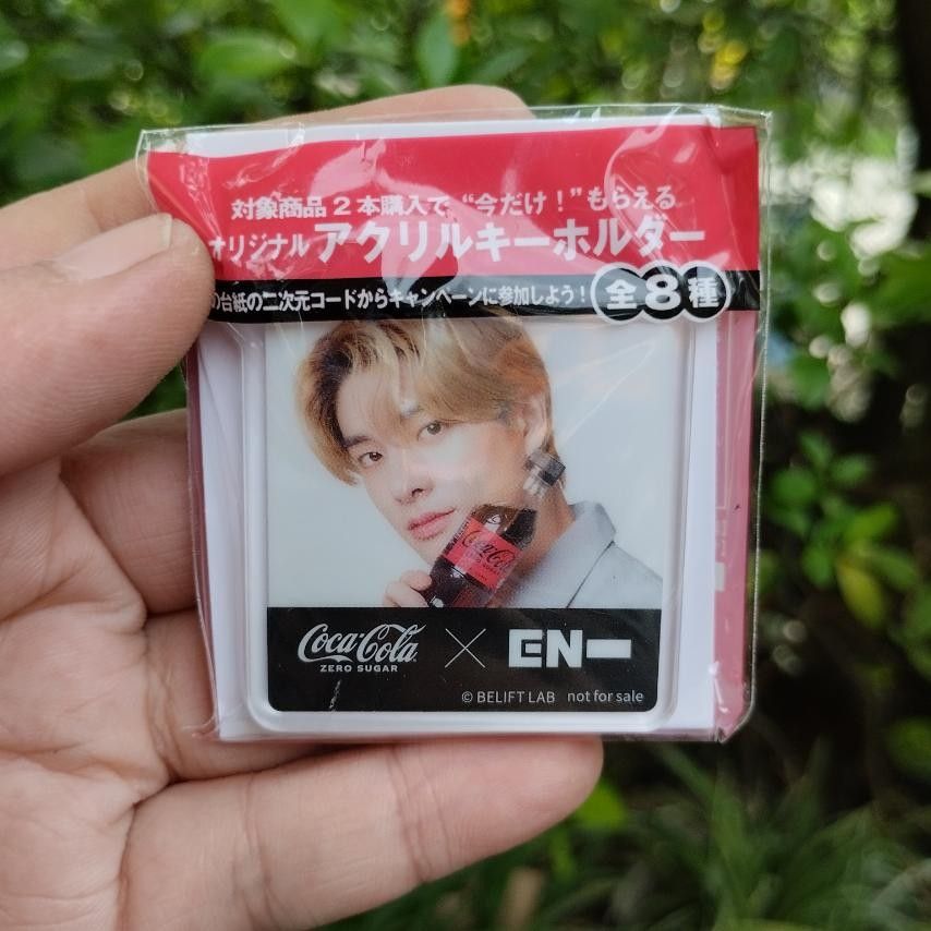 Enhypen Jake Coca Cola Original Acrylic Keychain on Carousell