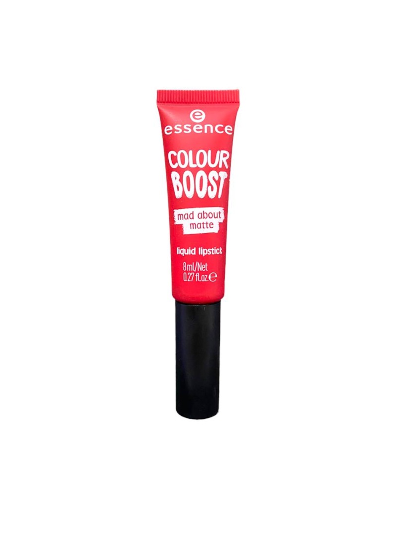 Essence Color Boost Mad About Matte Liquid Lipstick, 07 Seeing Red 8mL ...