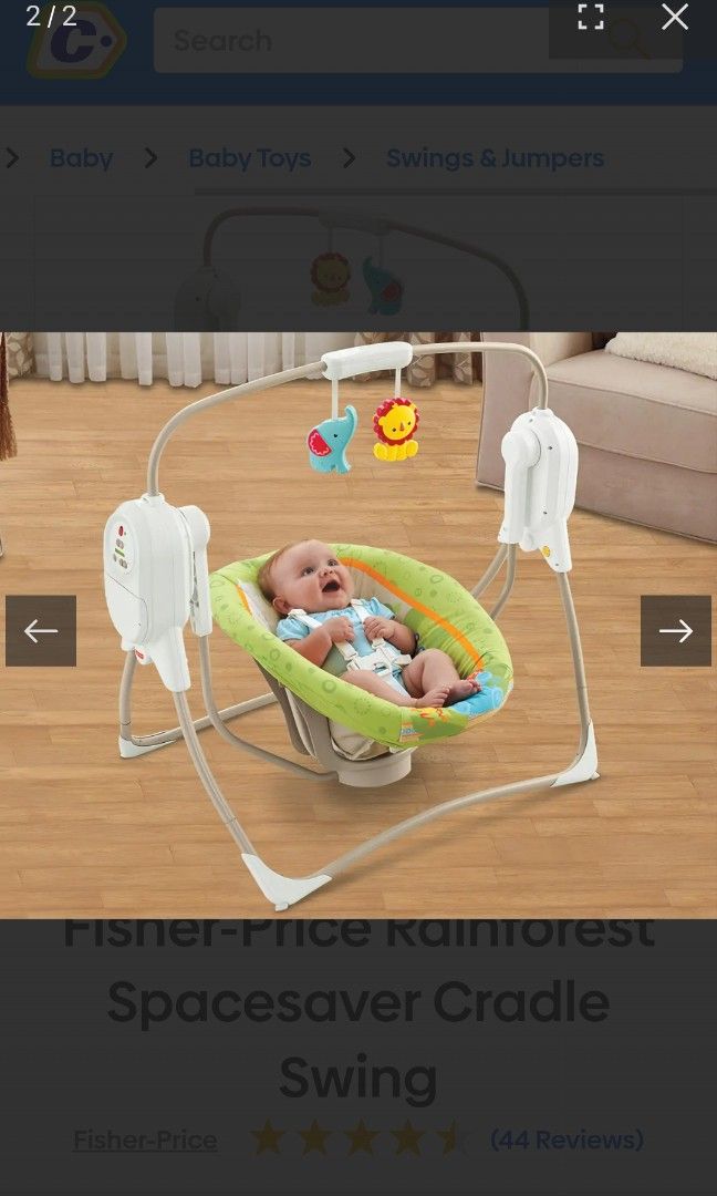Fisher price baby rocker / swing, Babies & Kids, Infant Playtime on ...