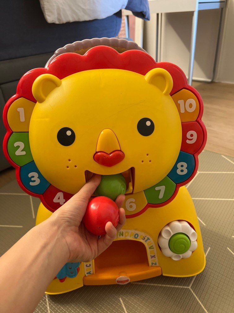 Fisher-Price Lion 3-in-1 Sit, Stride & Ride Toy, Babies & Kids, Infant ...