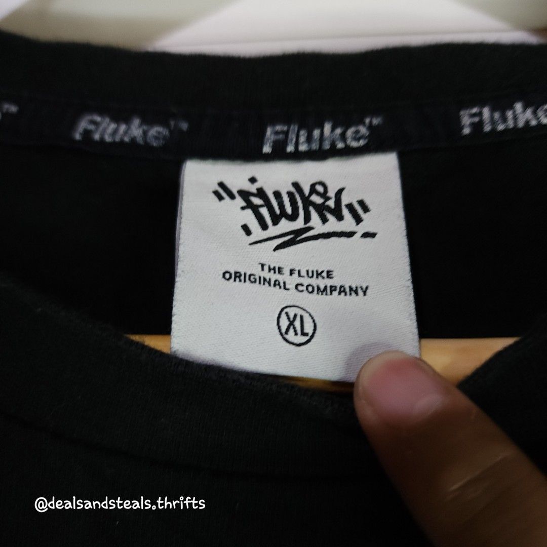 Fluke, Men's Fashion, Tops & Sets, Tshirts & Polo Shirts on Carousell