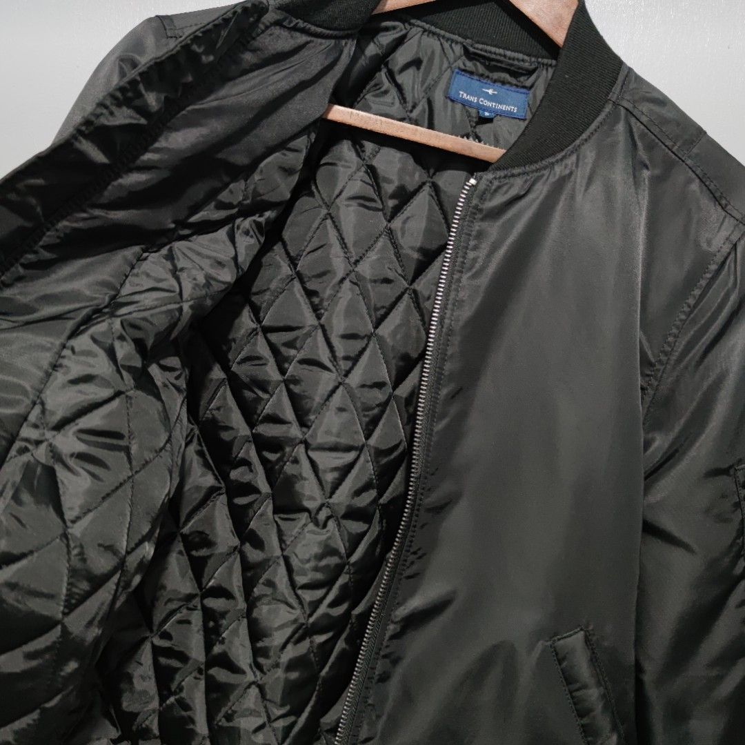 FREE SF | TRANS CONTINENTS QUILTED BOMBER JACKET, Men's Fashion, Coats ...